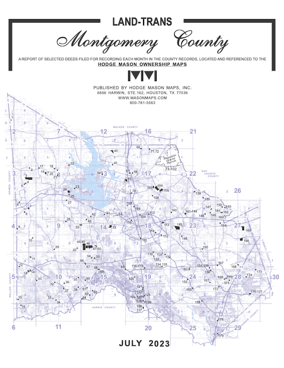 Houston Land/Trans Reports - Mason Maps